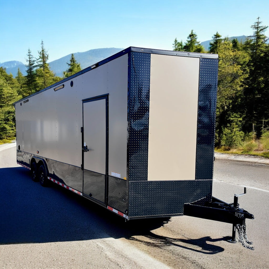 26ft Enclosed Trailer Custom, 8.5 x 26 Ultimate Auto, ATV, and Toy Hau ...