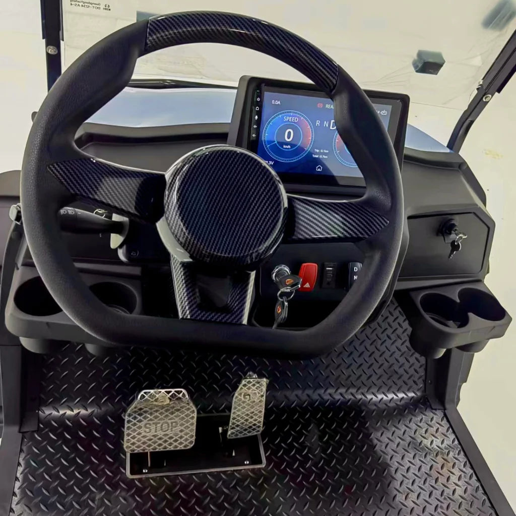 4 Forward Facing Golf Cart 72v Lithium LSV with LED Lights – Backyard ...