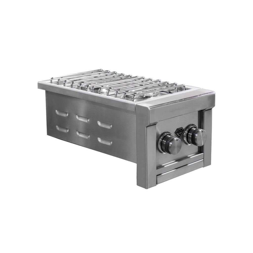 Double Side Burner -(NG) Natural Gas Commercial Grade From Diamond Gri ...