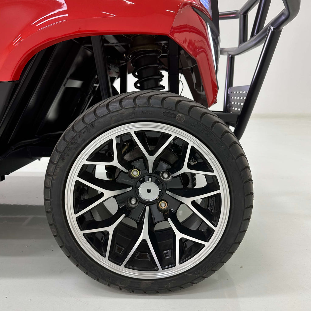 8 Seater Golf Cart Street Legal 48v Lithium Ion Electric LSV with LED ...